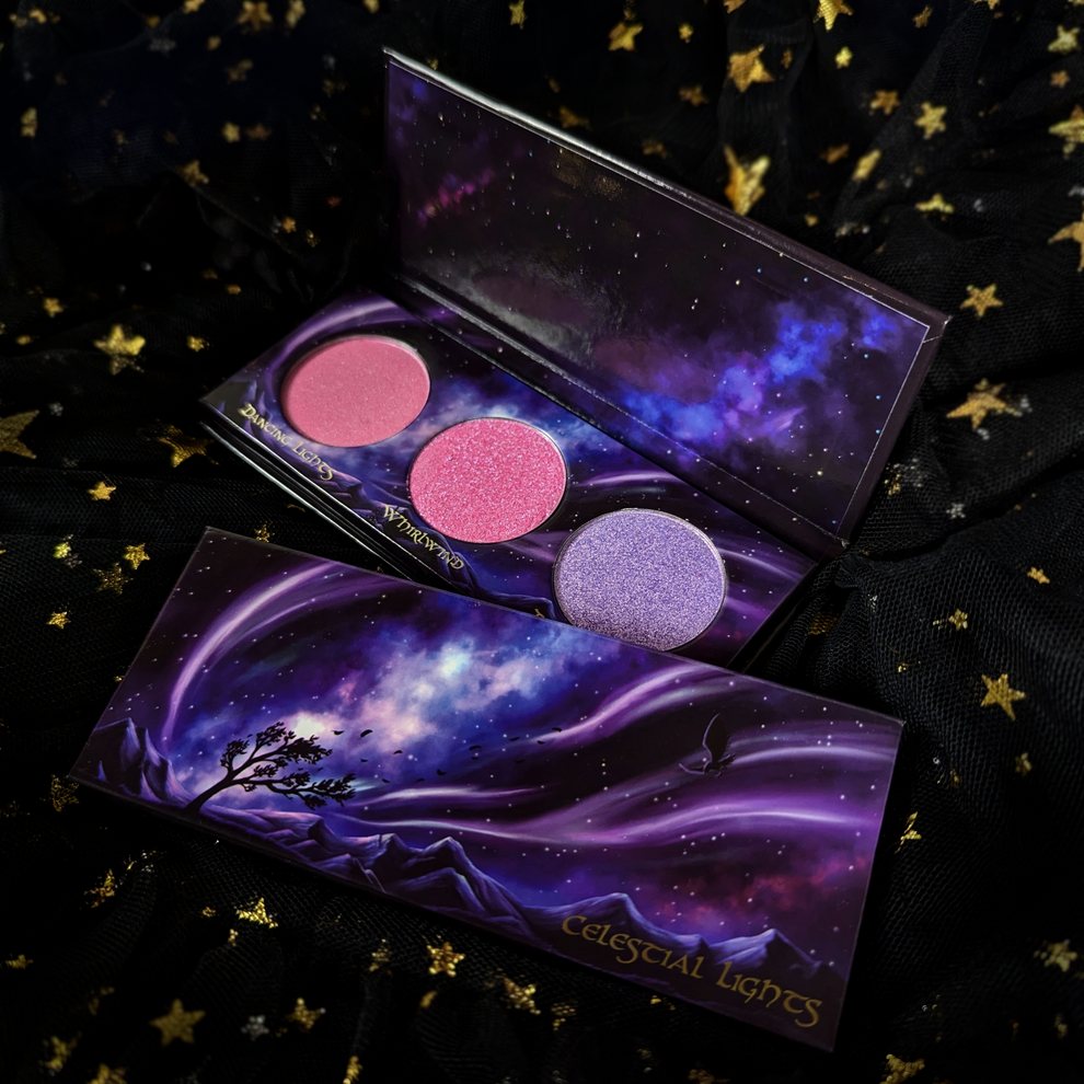 Celestial Lights Highlighter Palette – Fantasy Cosmetica